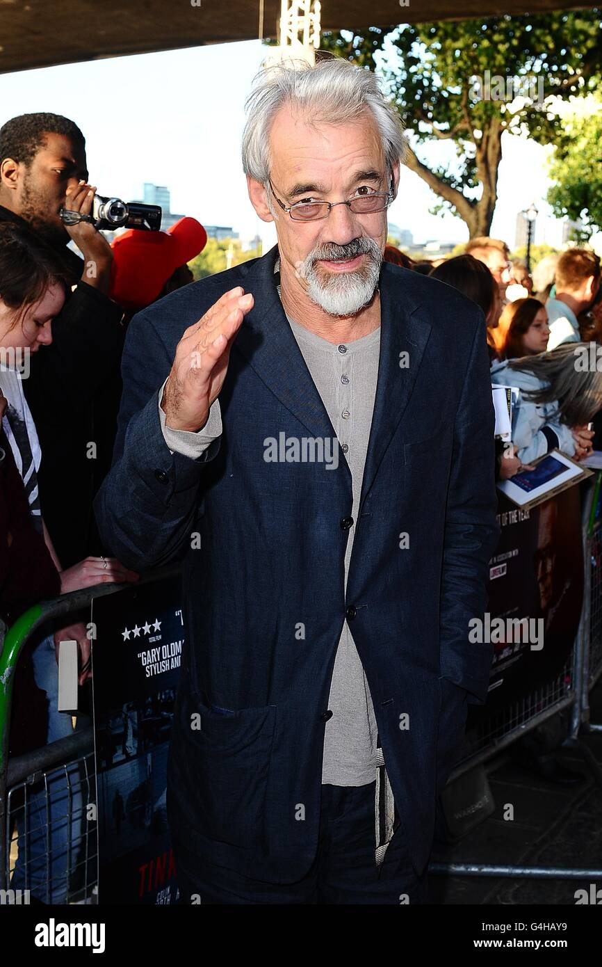 Roger Lloyd-Pack arriving for the UK premiere of Tinker, Tailor ...
