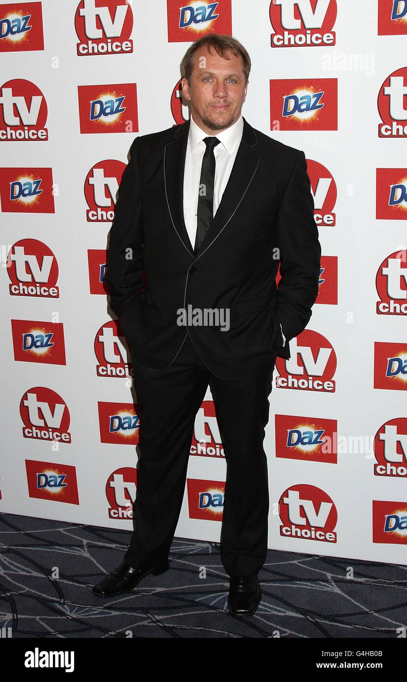TV Choice Awards - London. Dean Andrews arriving for the 2011 TV Choice ...