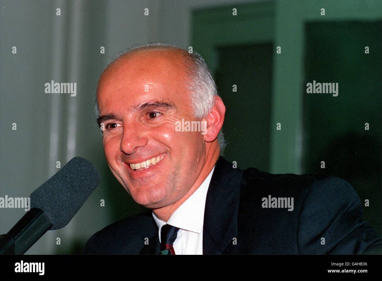 EUROPEAN FOOTBALL. ARRIGO SACCHI, MANAGER, AC MILAN Stock Photo - Alamy