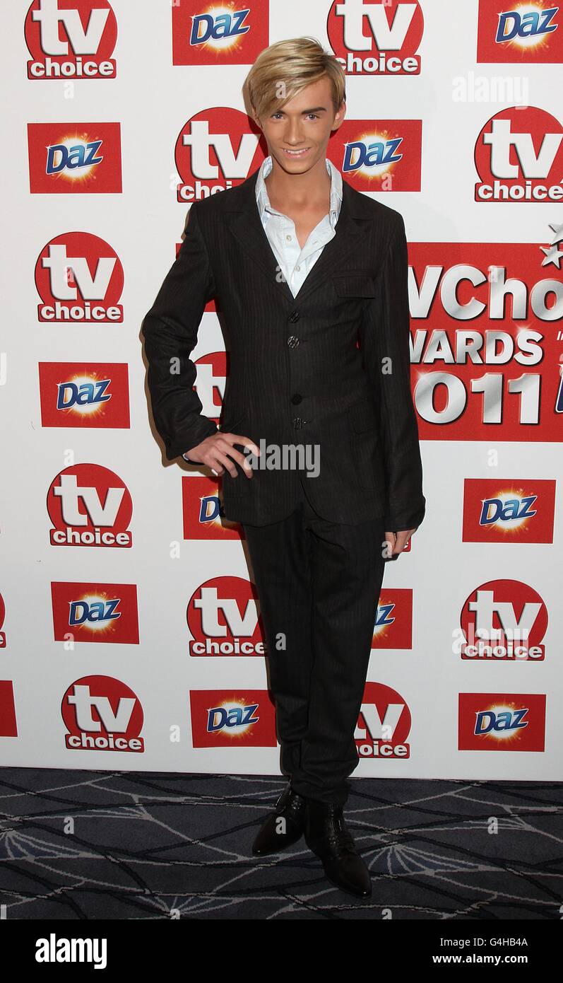 TV Choice Awards - London. Harry Derbidge arriving for the 2011 TV ...