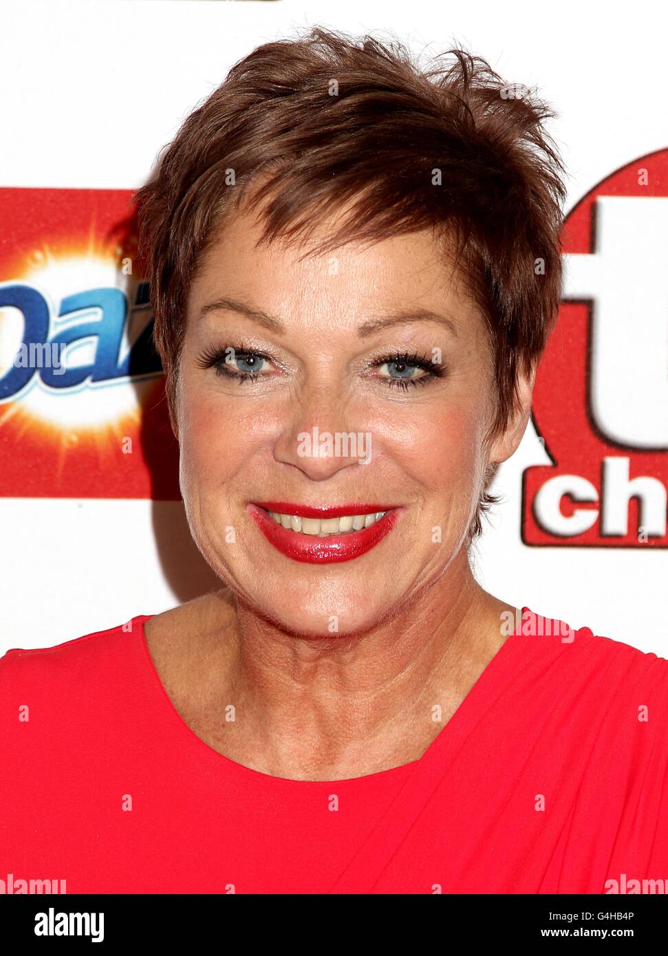 Denise Welch arriving for the 2011 TV Choice Awards at The Savoy ...