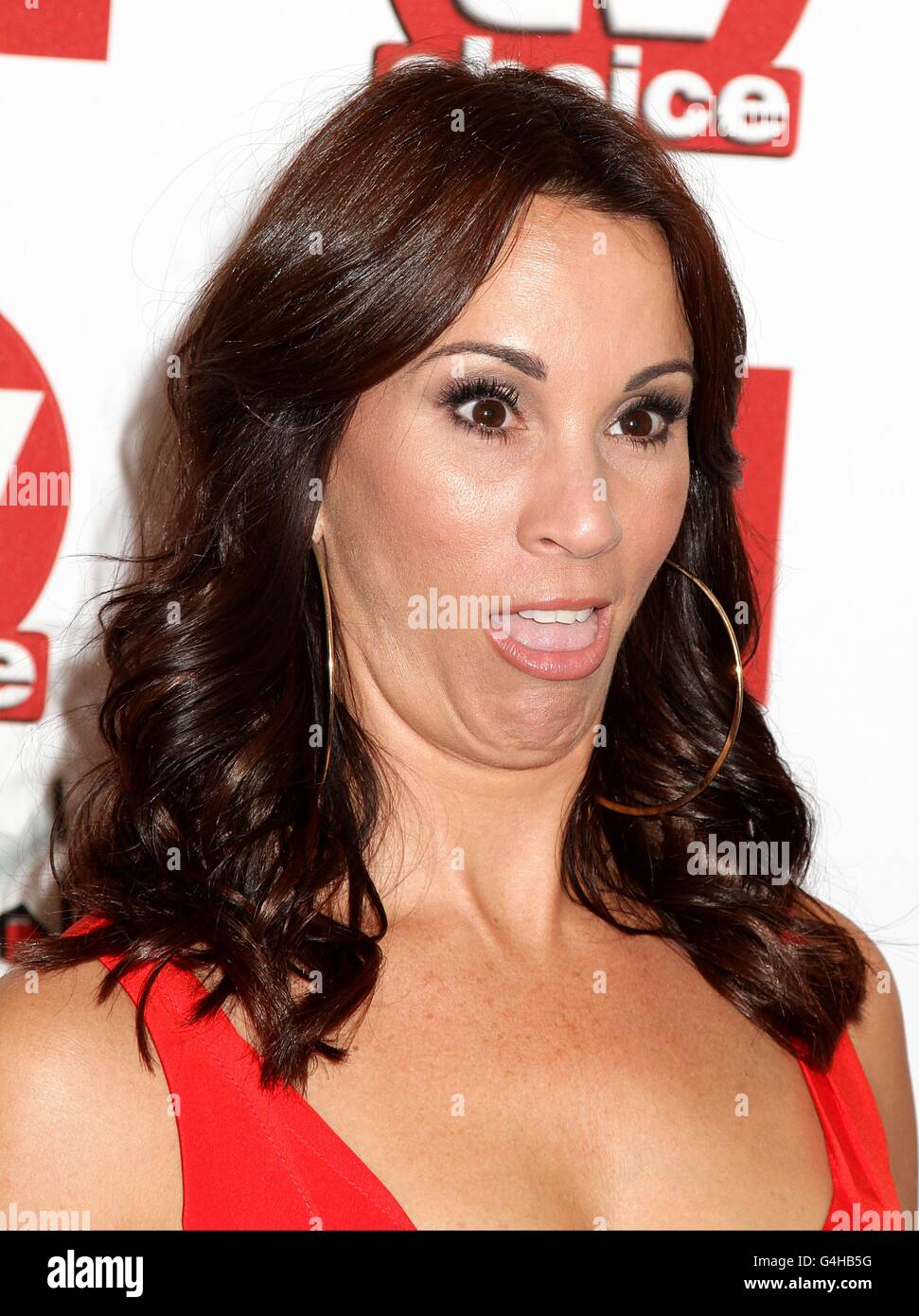 TV Choice Awards - London. Andrea McClean arriving for the 2011 TV ...