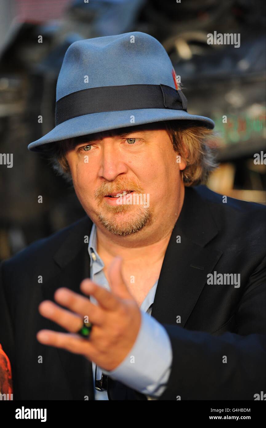 Don murphy arriving premiere real steel empire leicester square hi-res ...