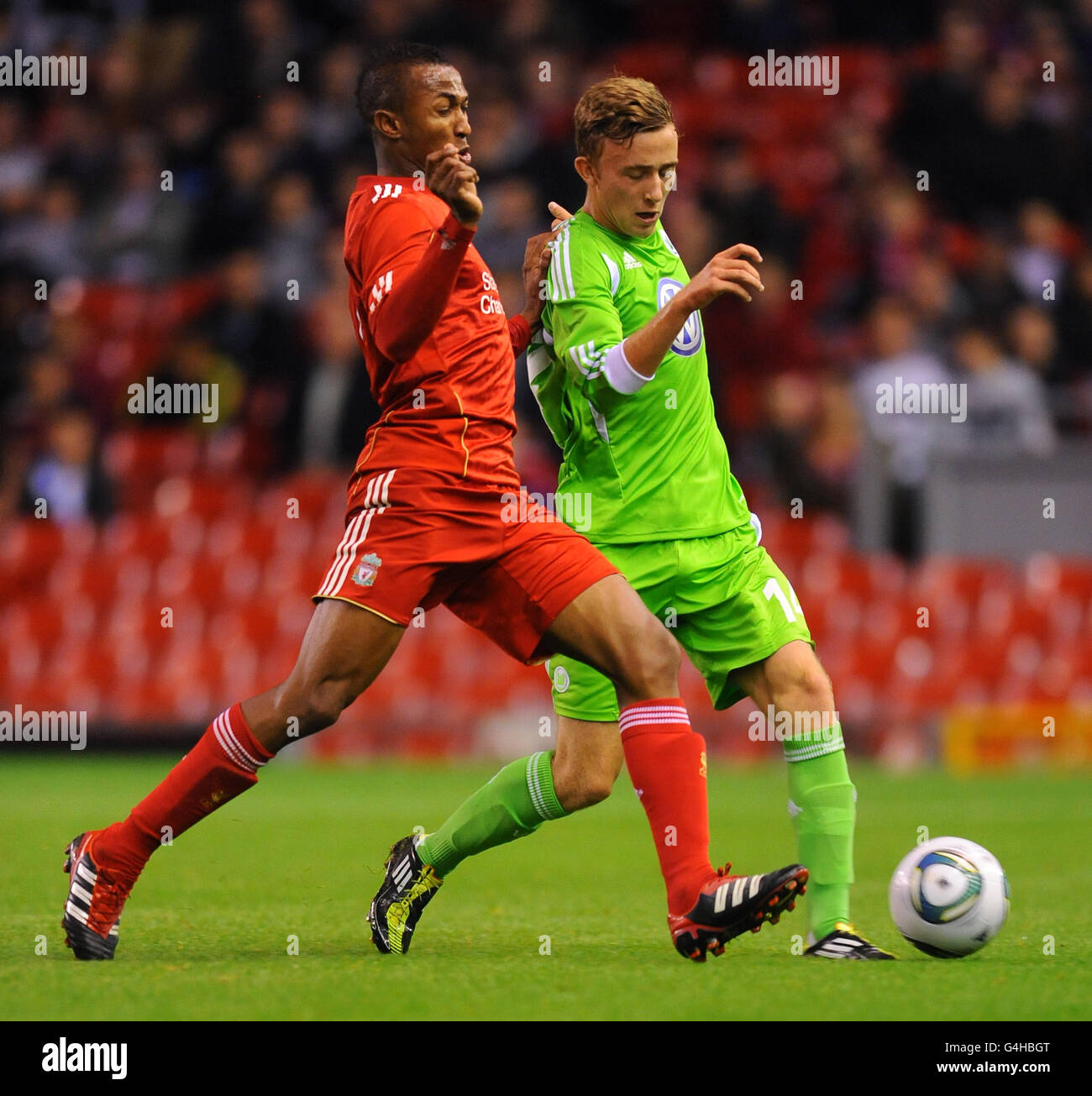 Soccer the nextgen series group two liverpool v wolfsburg anfield hi ...