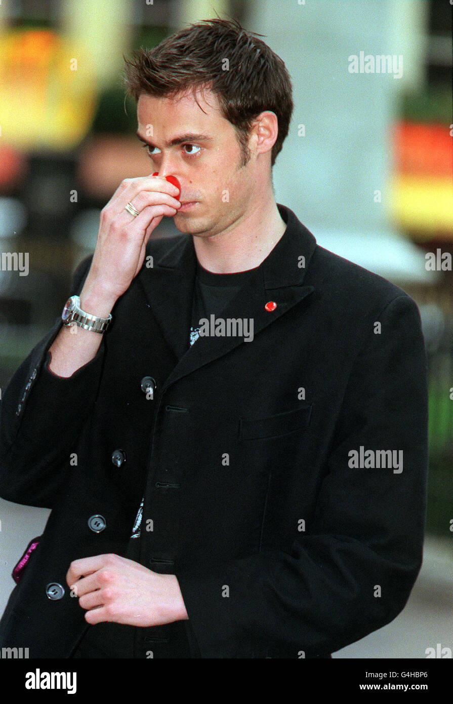 Television presenter jamie theakston in leicester square hi-res stock ...