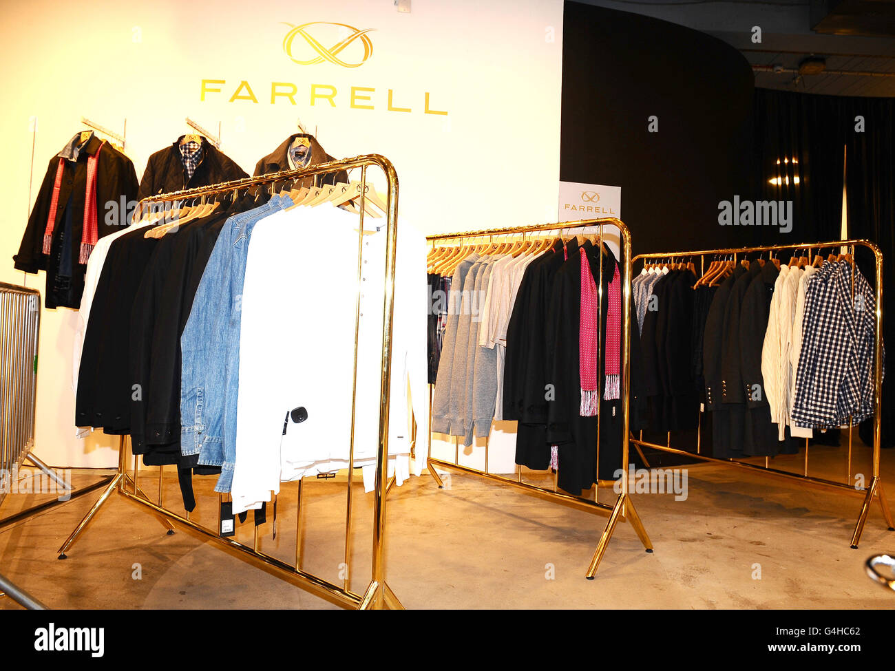 Farrell menswear launch - London Stock Photo - Alamy