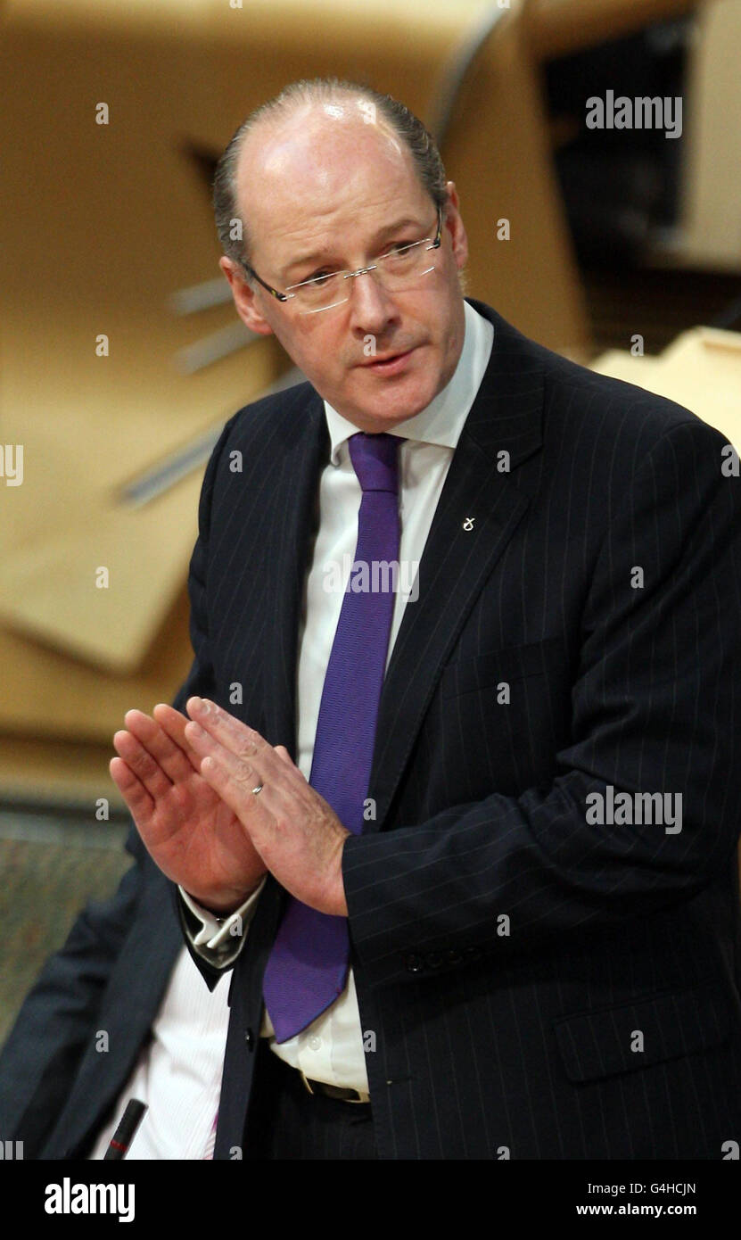 First Ministers Question Time Stock Photo - Alamy