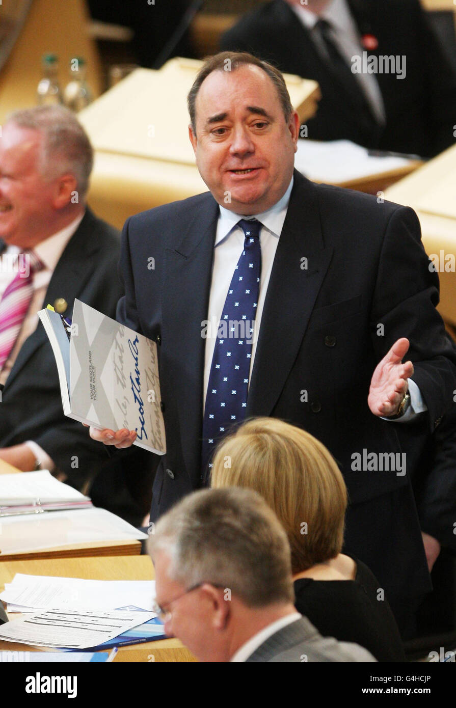 First Ministers Question Time Stock Photo - Alamy