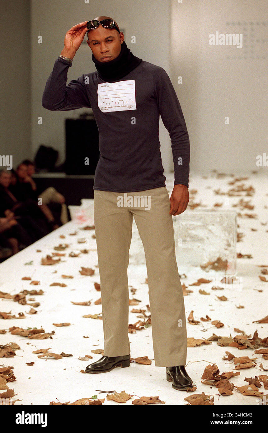 Britains best known model hi-res stock photography and images - Alamy