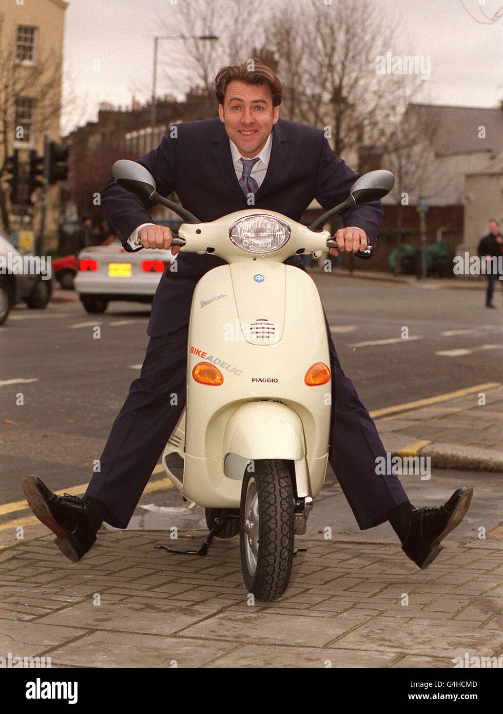 VESPA Jonathan Ross Stock Photo - Alamy