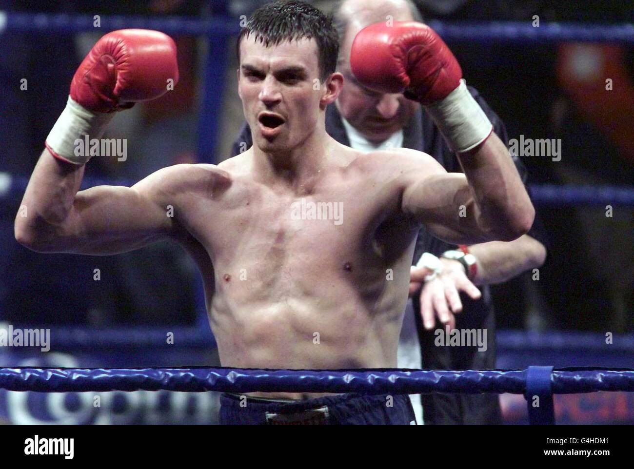 Woodhall V Nardiello Boxing Stock Photo - Alamy