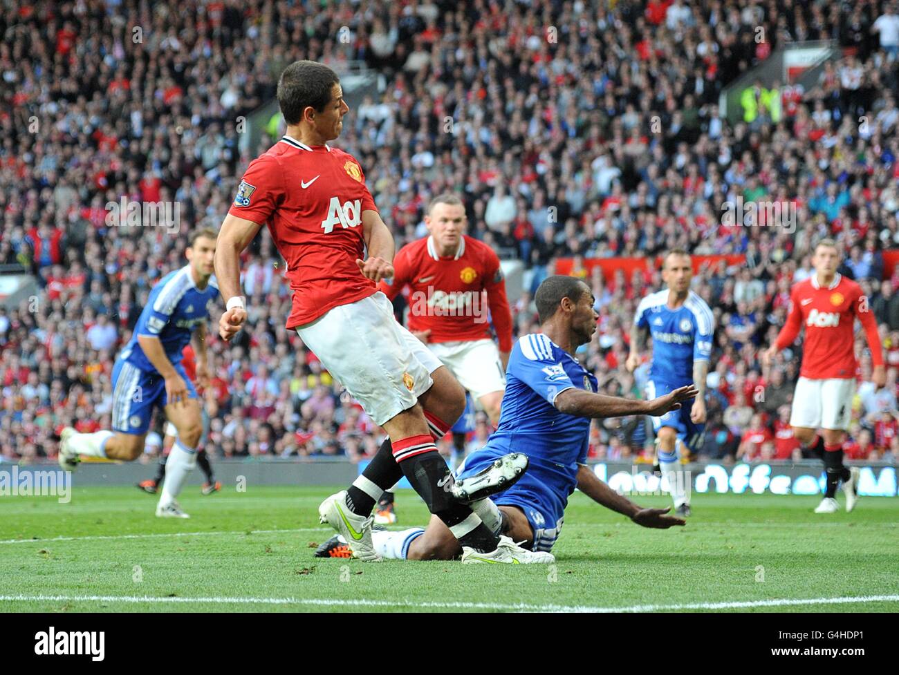 Manchester united box hi-res stock photography and images - Alamy