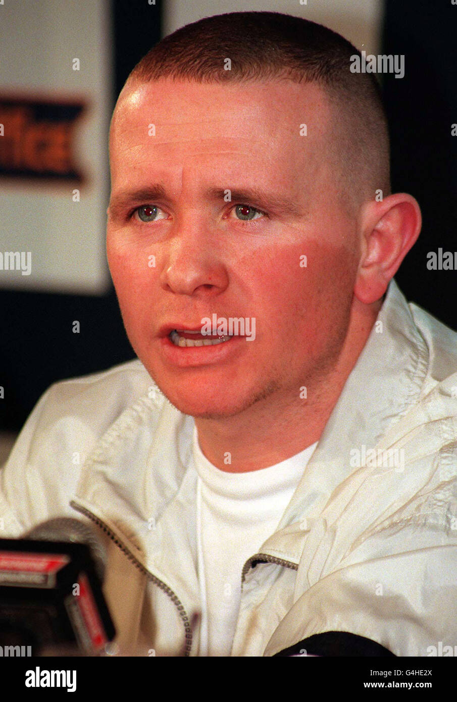 Ibf world featherweight champion paul ingle hi-res stock photography ...