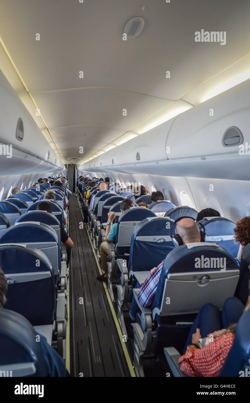 Boarding Plane Inside