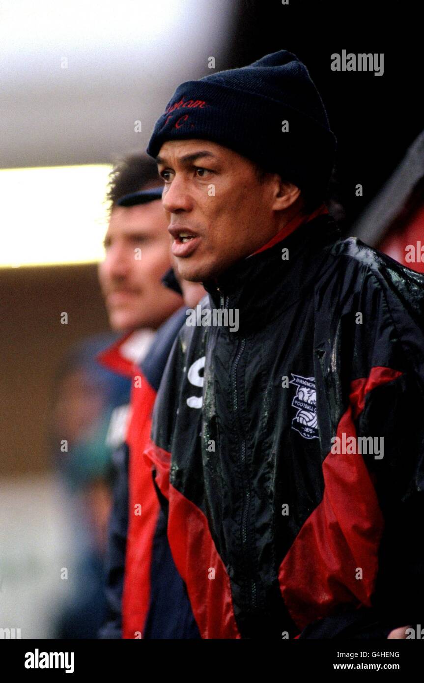 SOCCER. EDWIN STEIN, BIRMINGHAM CITY Stock Photo - Alamy