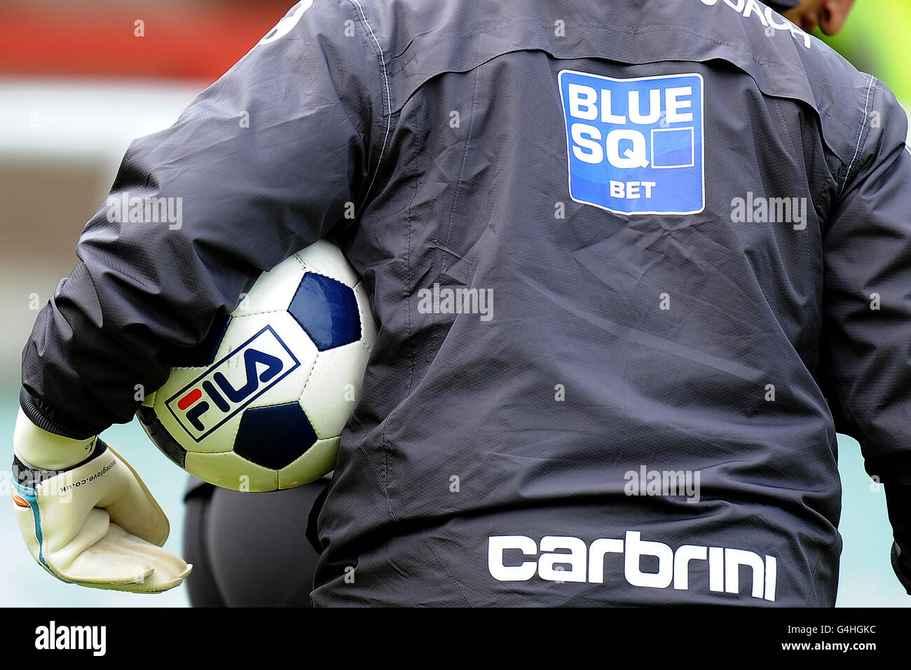 A view of blue square bet logo hi-res stock photography and images - Alamy