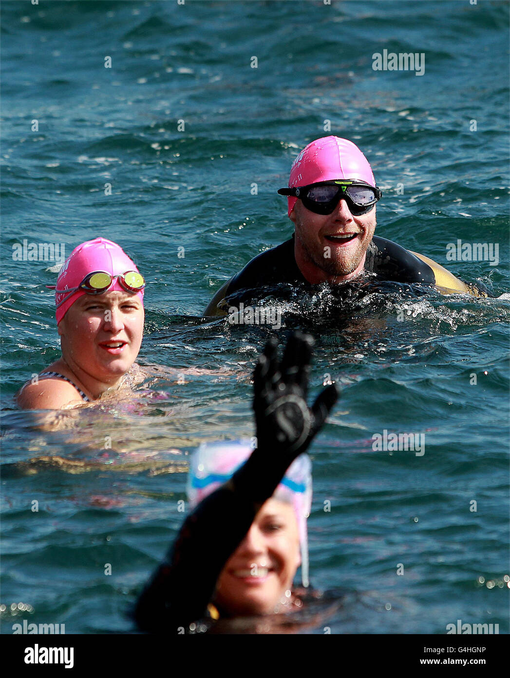 Ronan Keating (right) and Pamela Stephenson (bottom) arrive at the ...