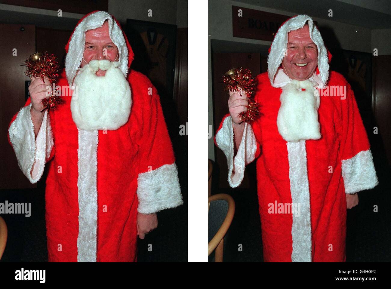 SANTA Barry Fry Stock Photo - Alamy