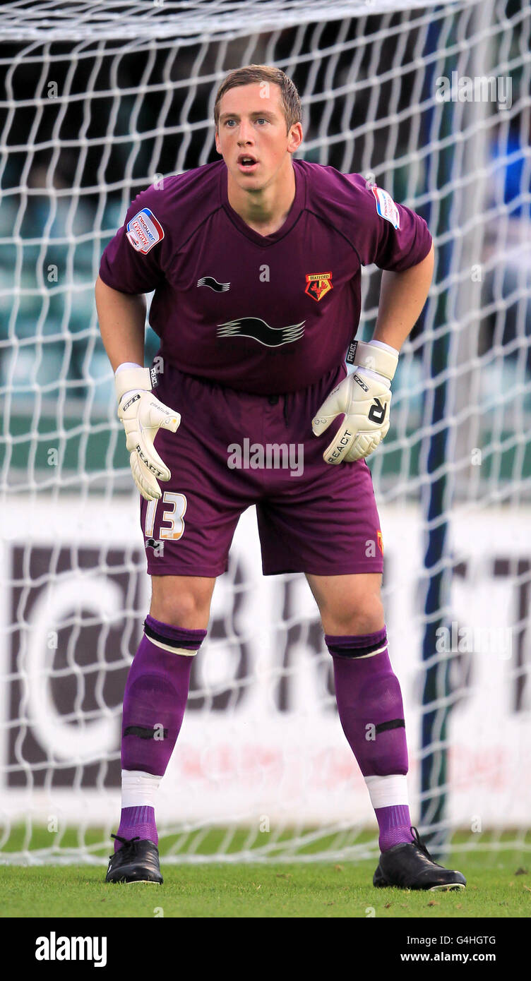 Watford goalkeeper rene gilmartin hi-res stock photography and images ...