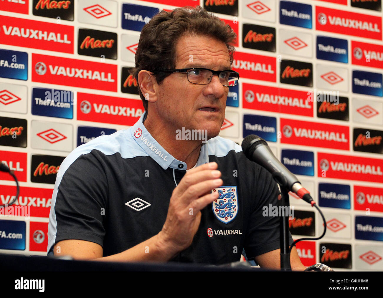 Soccer - UEFA Euro 2012 - Qualifying - Group G - England v Wales ...