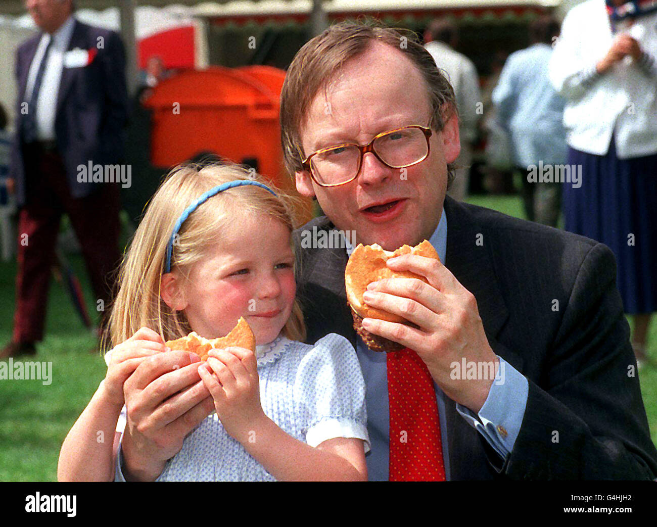 John gummer and his daughter hi-res stock photography and images - Alamy