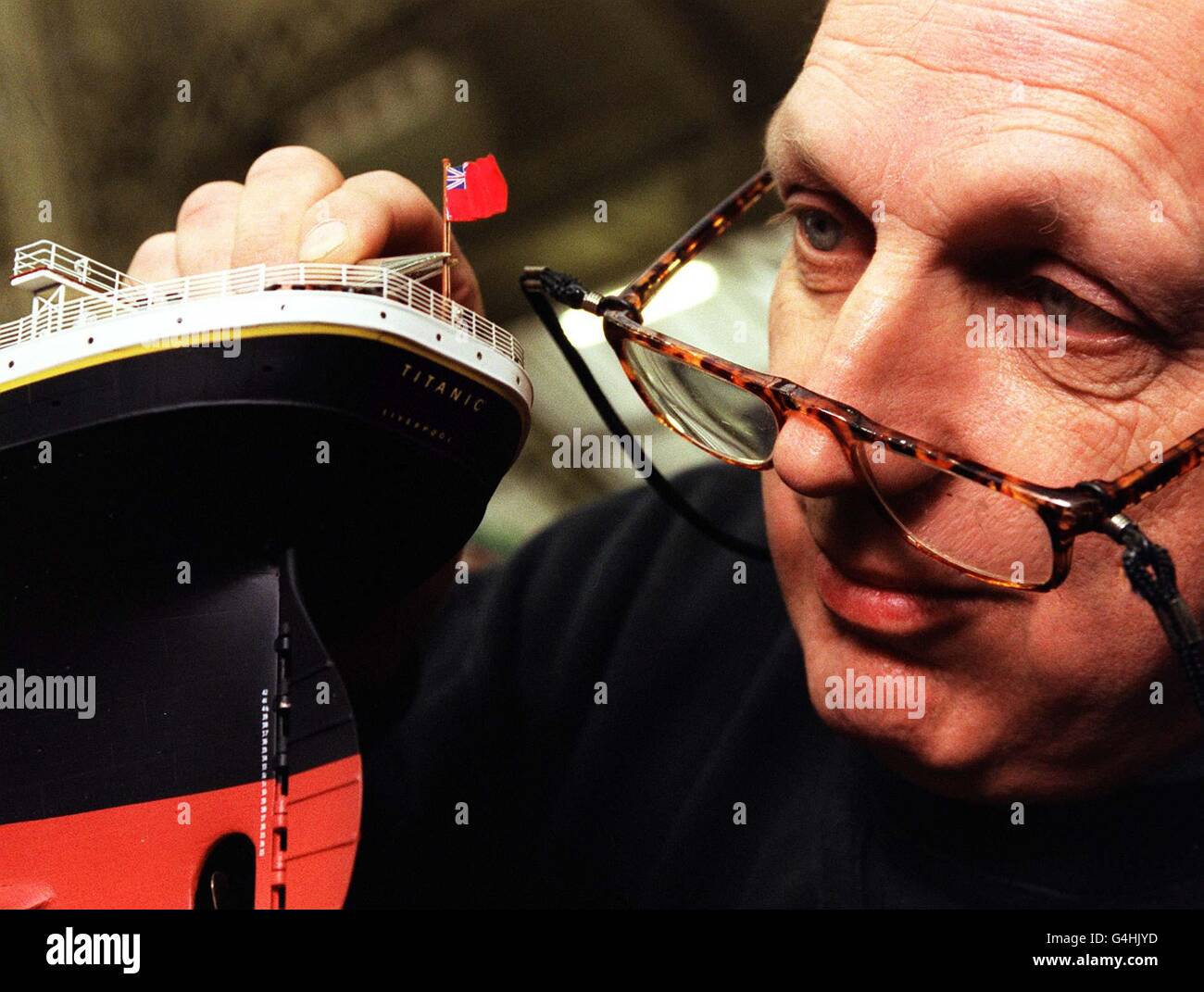 The President of Birmingham's Fine Art Models, Gary Kohs, puts the ...