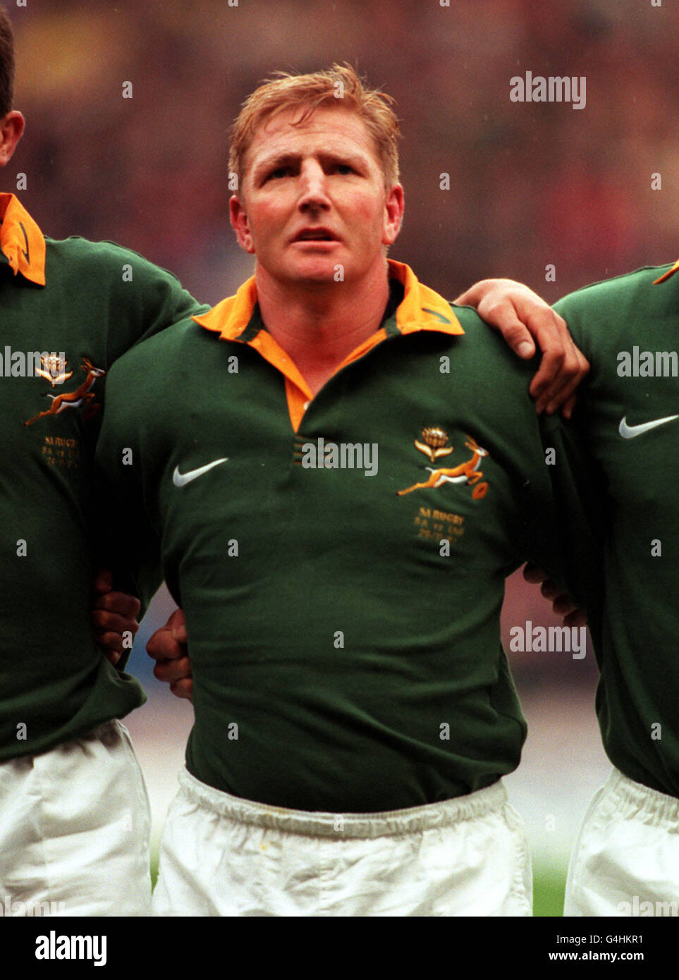 Dick Muir, SA Rugby Team Stock Photo - Alamy