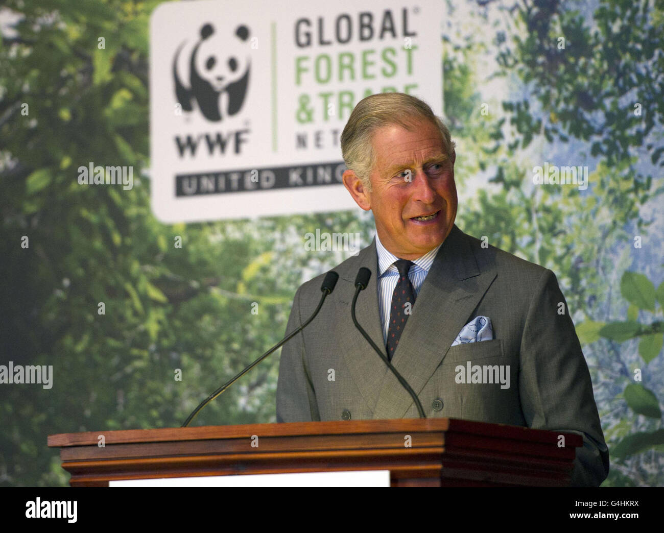 Prince become WWF-UK president Stock Photo - Alamy