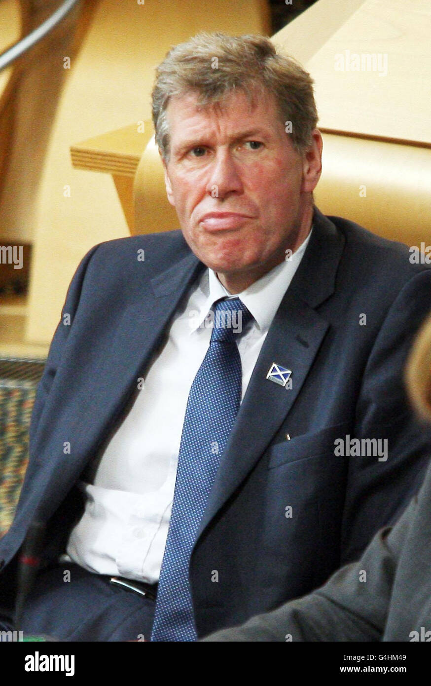 Justice Secretary Kenny McAskill during Scottish First Minister's ...