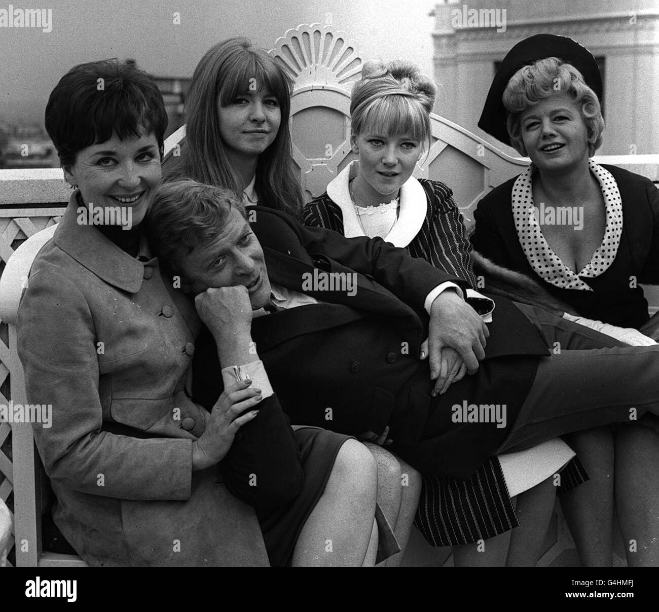 In The Lap Of The Birds. Actor Michael Caine stars in "Alfie", as a fun ...