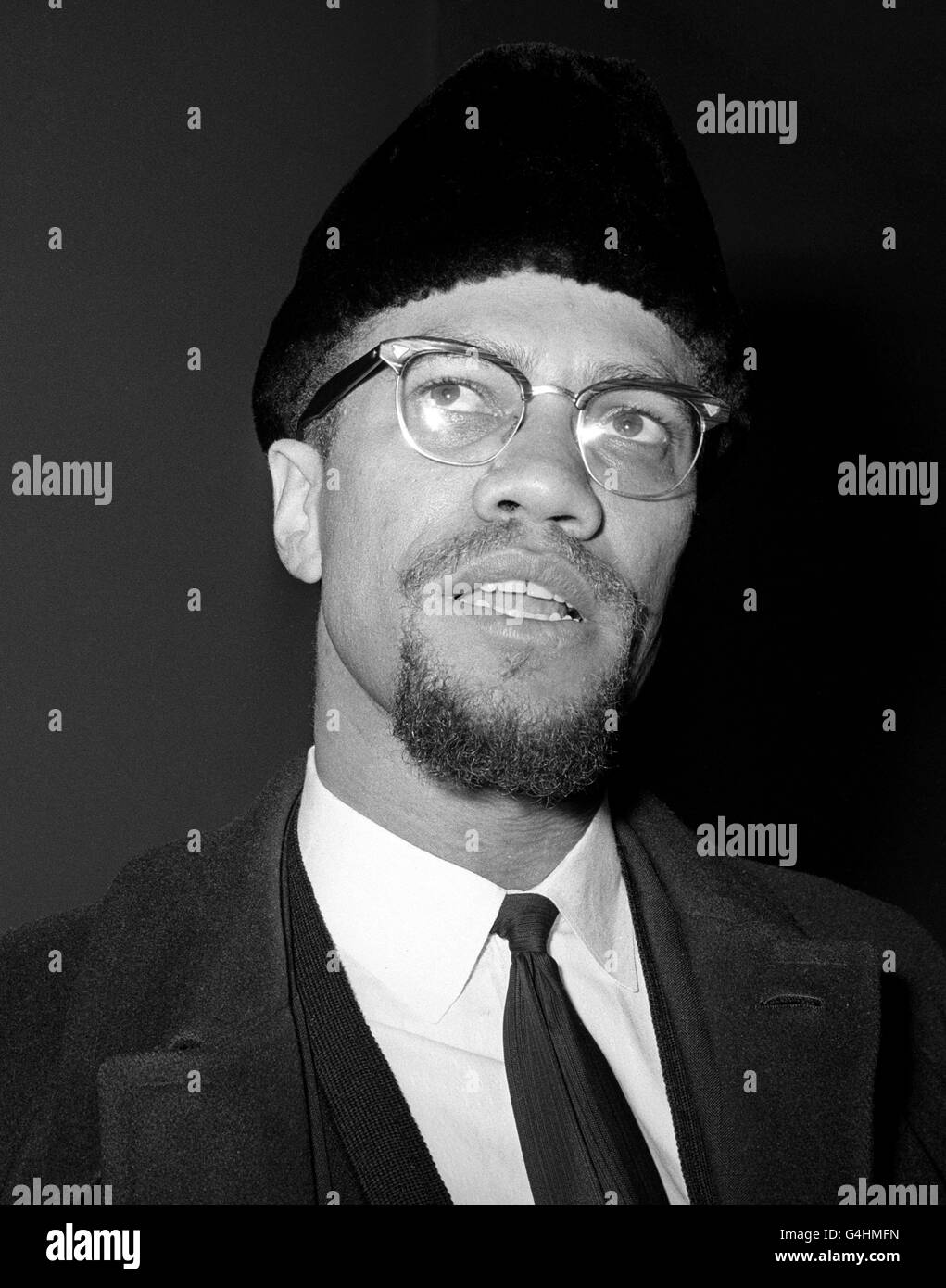 Politics - Malcolm X - London - 1965 Stock Photo - Alamy