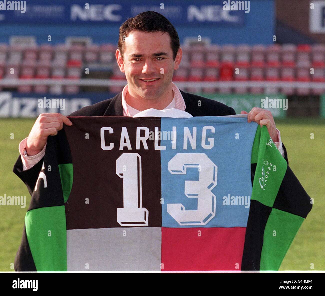 Former England rugby star Will Carling at the Stoop Memorial ground in ...