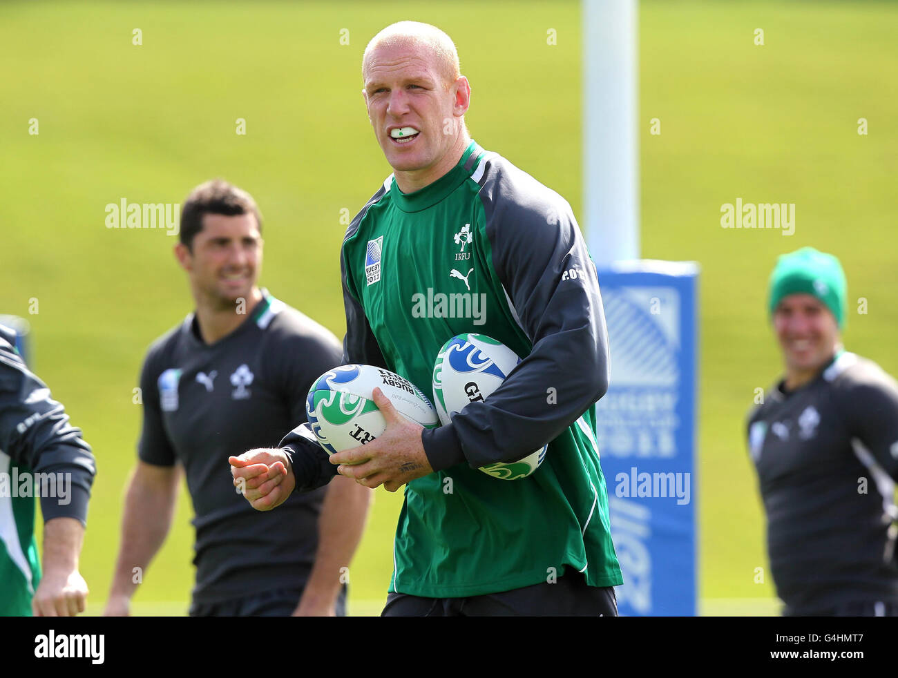 Irelands paul oconnell during training at mount smart athletics arena ...