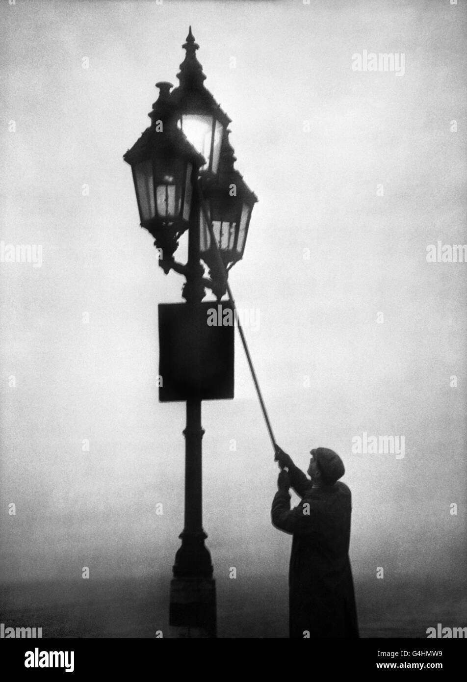 Lamplighter hi-res stock photography and images - Alamy