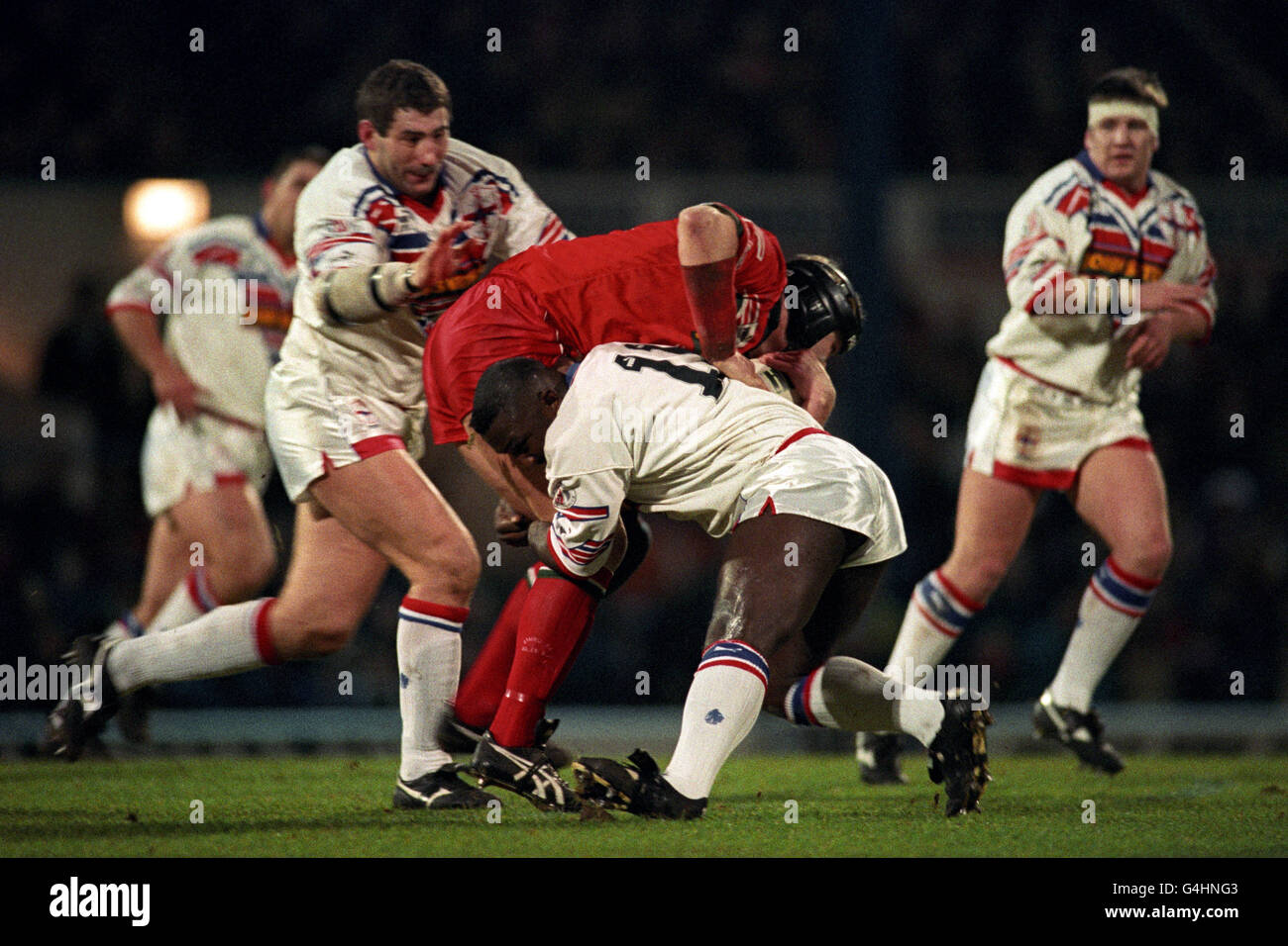 Rugby League - 1995 European Rugby League Championship - Wales v ...
