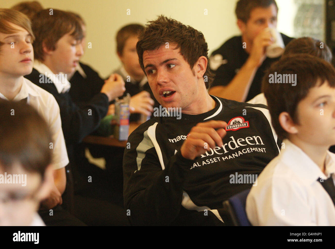 Georgia v scotland breakfast club hi-res stock photography and images ...