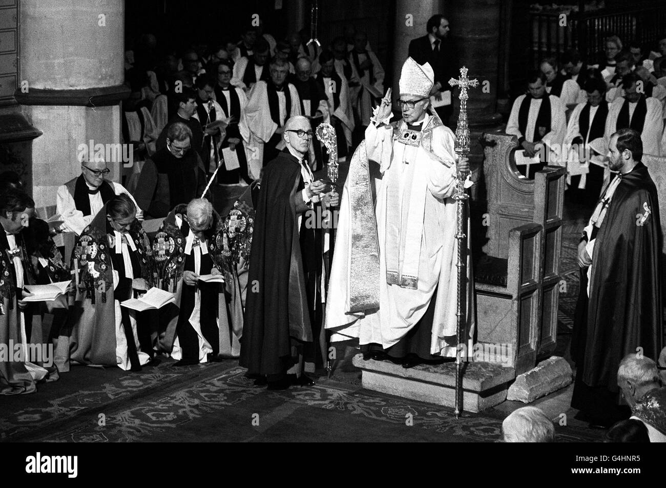 When he was enthroned as the 102nd archbishop of canterbury hi-res ...