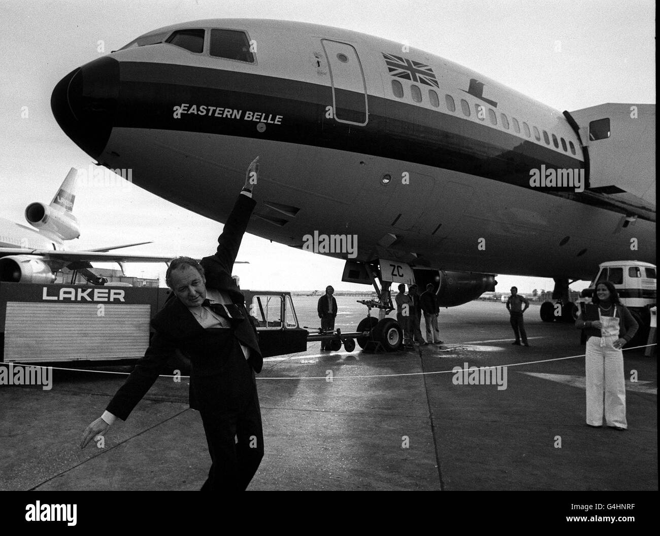 Freddie laker skytrain Black and White Stock Photos & Images - Alamy