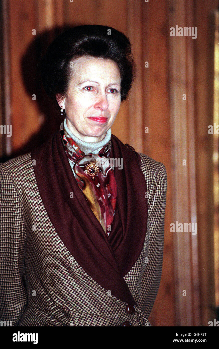 The Princess Royal at the Middlesex Hospital in London, where she ...