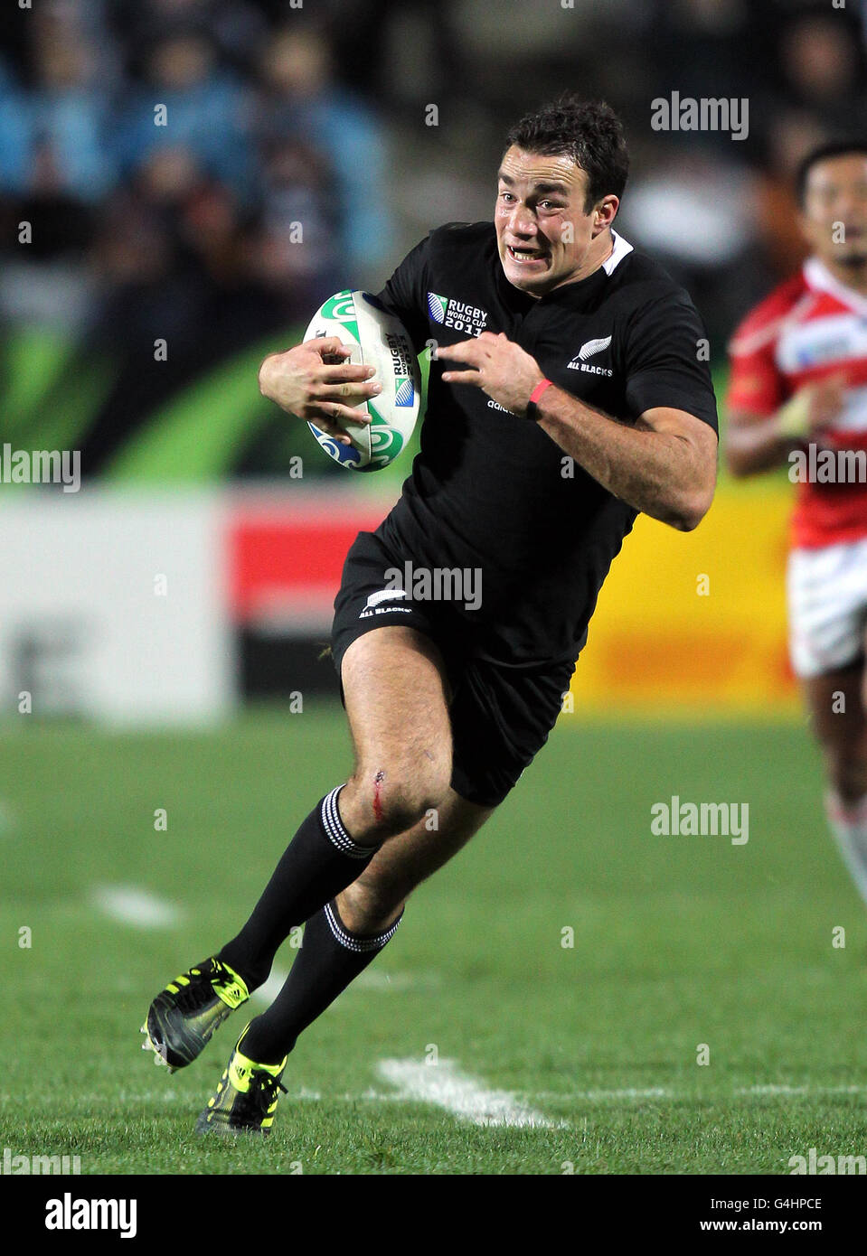 New zealands richard kahui irb rugby world cup waikato stadium hi-res ...