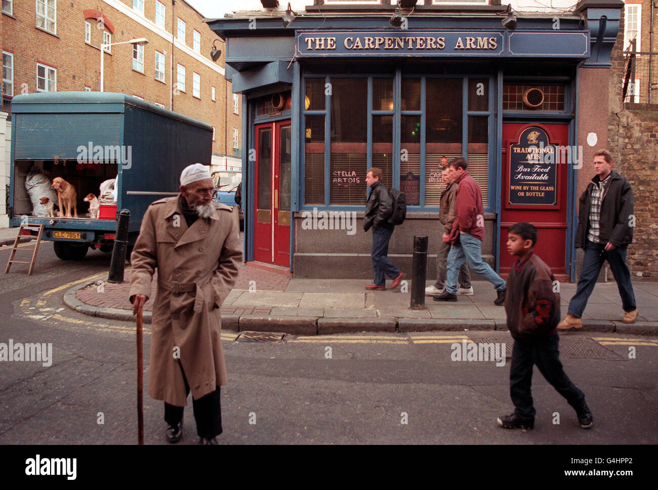 Scene relating to 1950's/60's East End of London Gangsters, Twins, Ronald (Ronnie) and Reginald ...