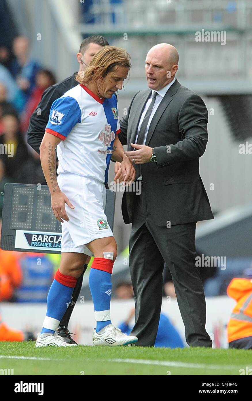 Blackburn rovers michel salgado hi-res stock photography and images - Alamy