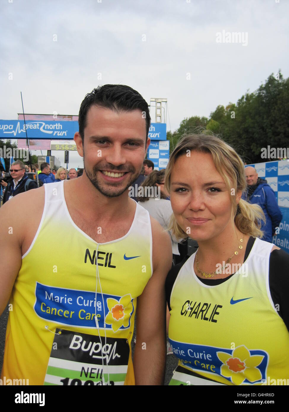 BUPA Great North Run Stock Photo - Alamy