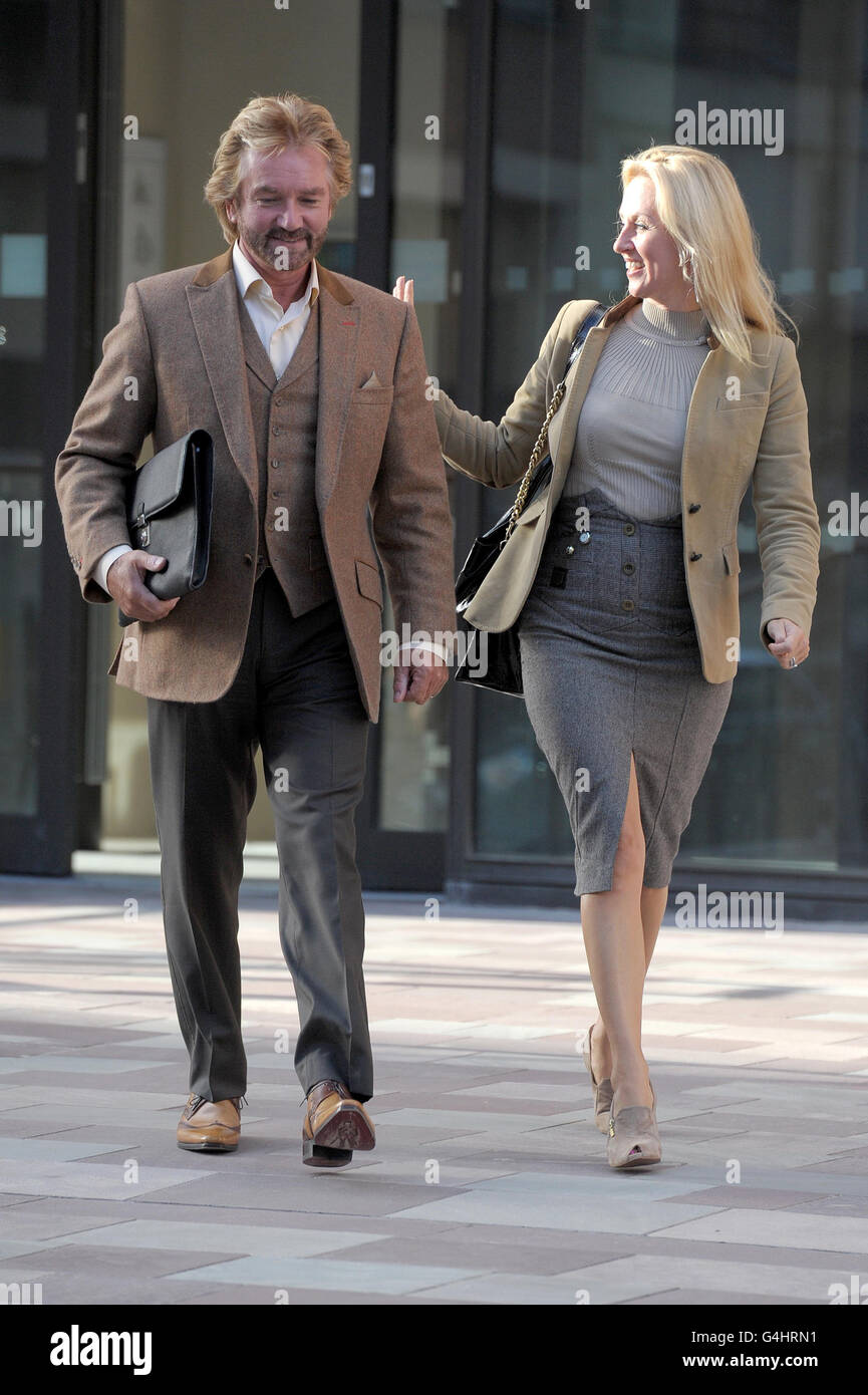 Wife Tv Presenter Noel Edmonds High Resolution Stock Photography and ...