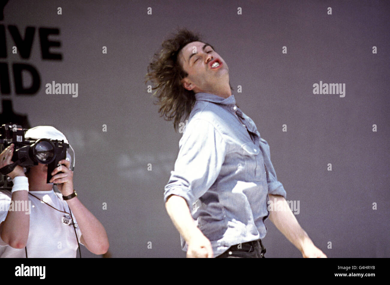 Bob Geldof Live Aid