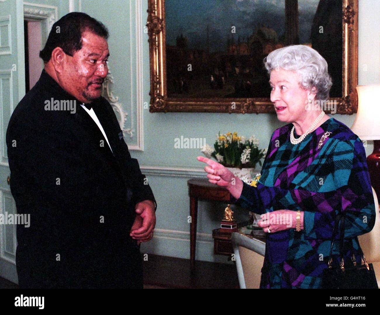 Prime minister of tuvalu hi-res stock photography and images - Alamy