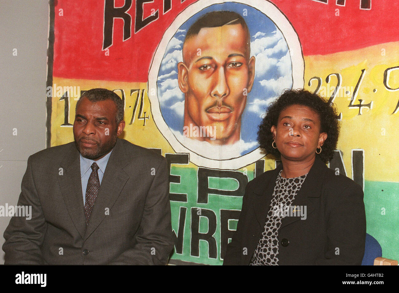 Doreen and Neville Lawrence, the parents of murdered black teenager ...