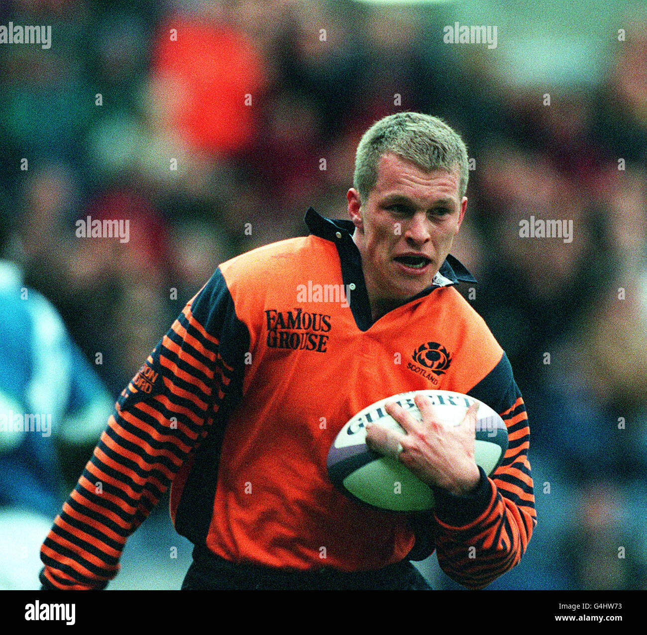 Scotland Rugby Action/Murray Stock Photo - Alamy