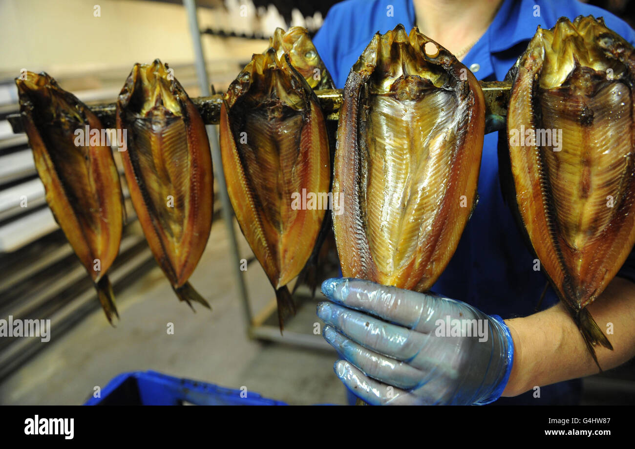 Consumer kippers general view gv fish mangpa hi-res stock photography ...