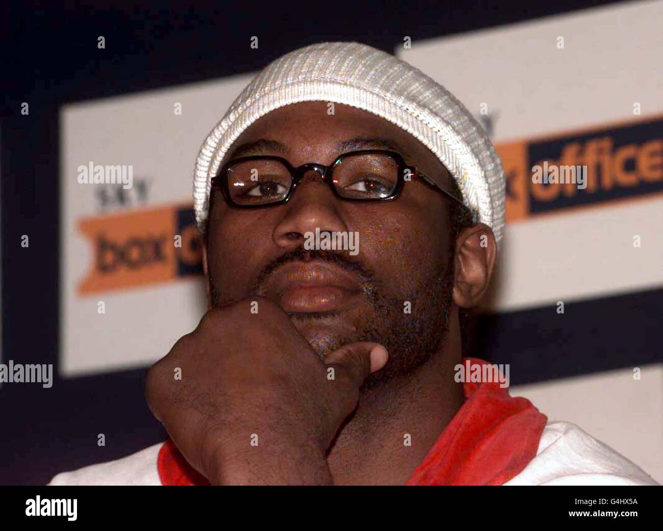 BOXING Lewis 3 Stock Photo - Alamy